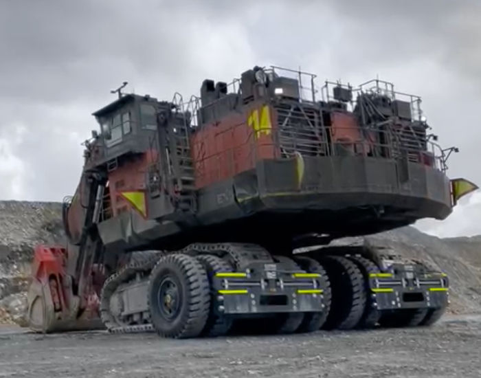 Sistema de Transporte Sleipner para Palas Mineras